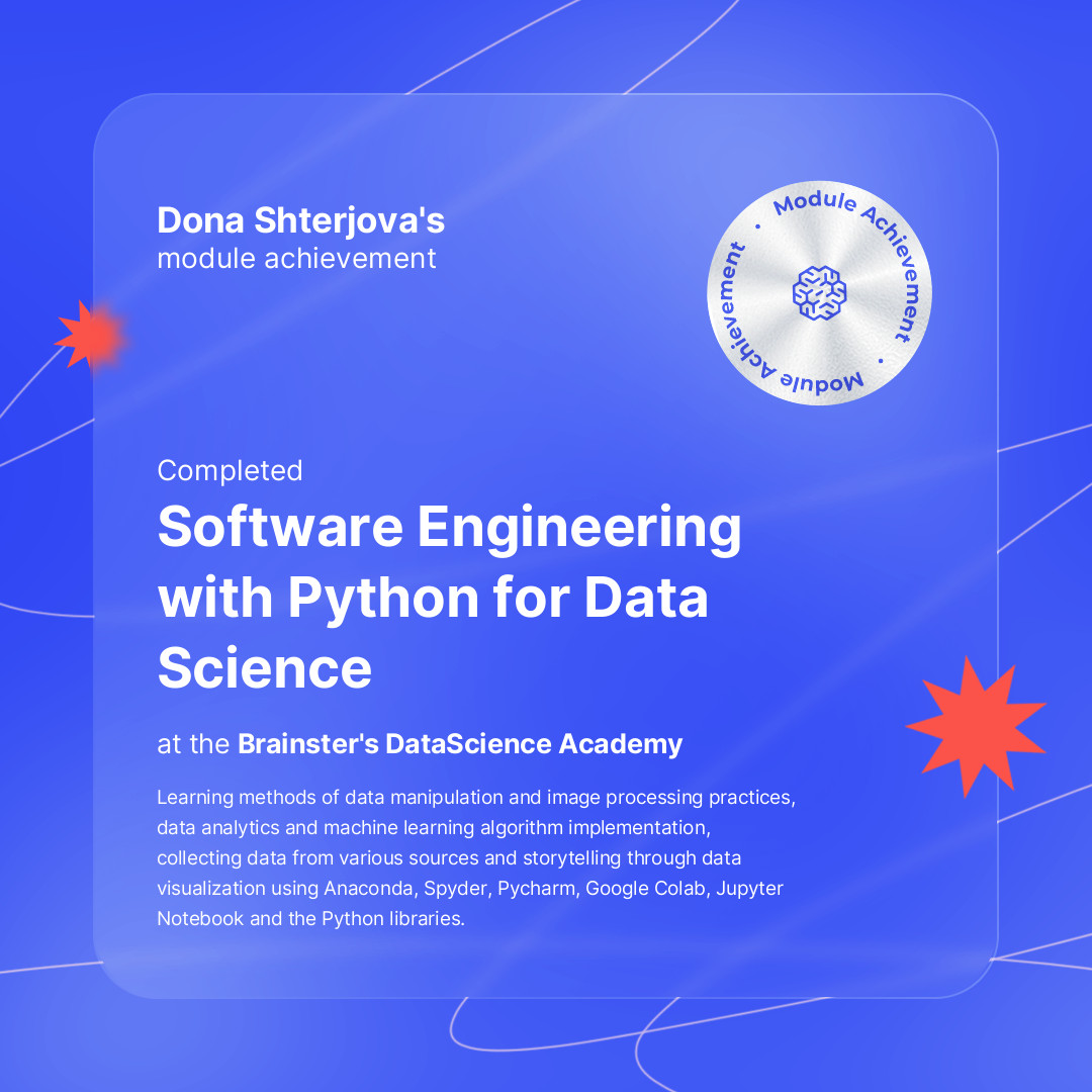 Dona Shterjova - AI Engineer | LinkedIn