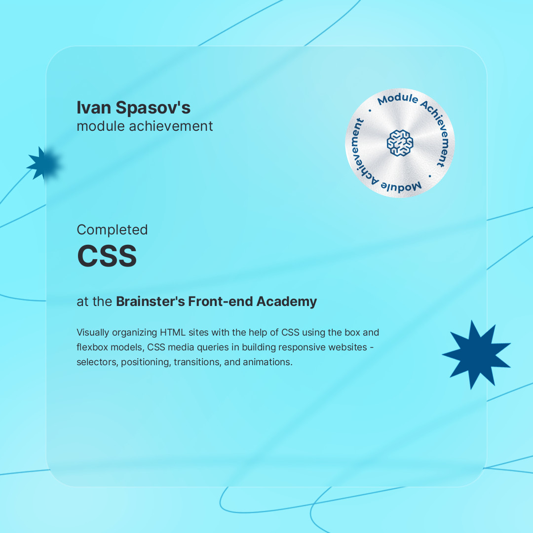 Ivan Spasov - Front-end development, Java script developer, / React, / Next.js, / Node.js | LinkedIn